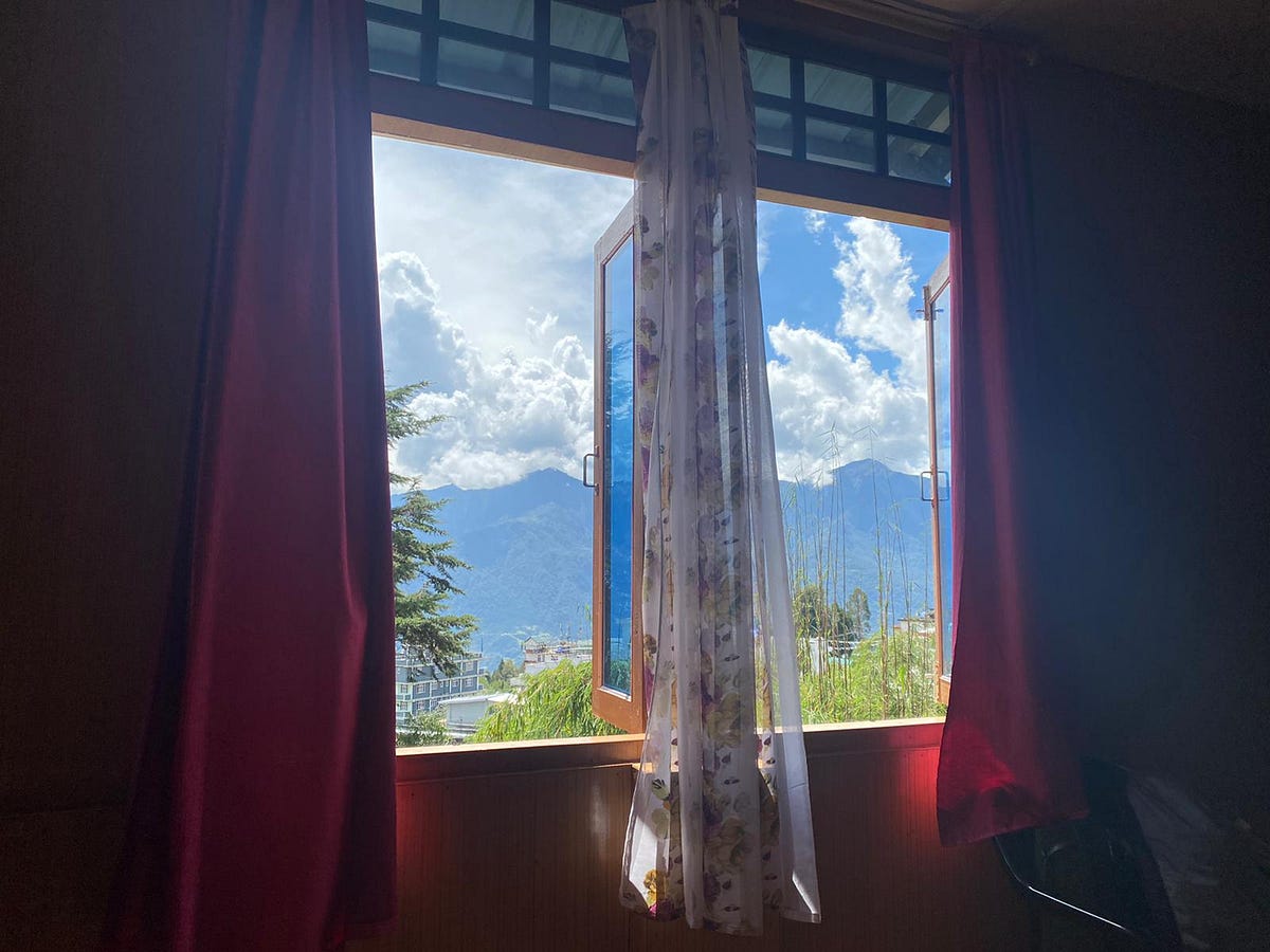 A calm mind requires a window. Is it really to do with the mind or to ...