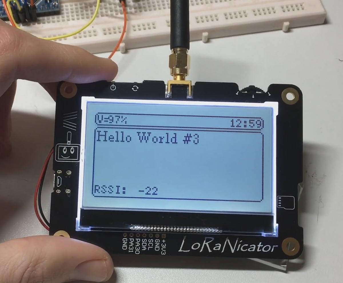 LoRaNicator Is a Dedicated LoRa Pager | by Cameron Coward | Medium