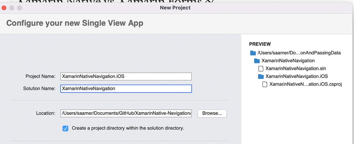 Getting started with Xamarin.Native vs Xamarin.Forms/MAUI for iOS ...