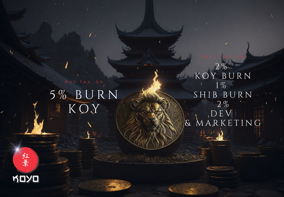 Koy is BURNING!! New Taxes. KoyoDevoshi changed our tax to BURN Koy ...