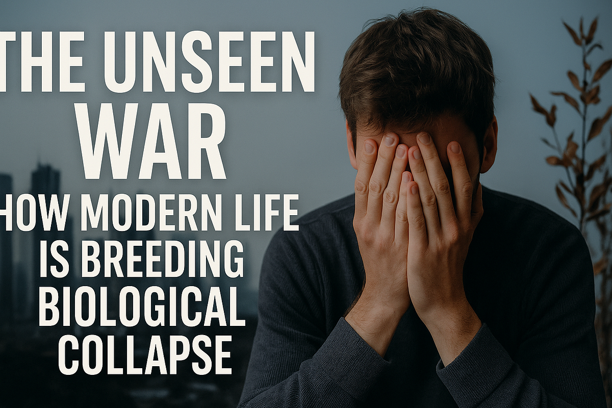 The Unseen War: How Modern Life is Breeding Biological Collapse | by ...