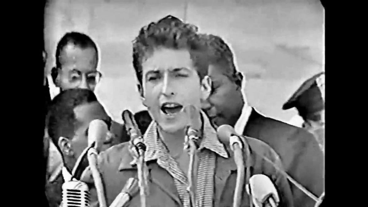 Bob Dylan’s Search for Authenticity at The March on Washington | by Joe ...