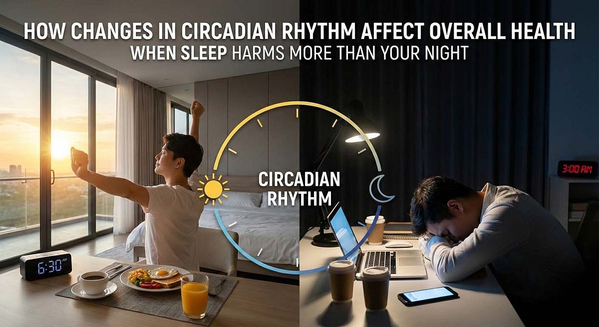 How Changes in Circadian Rhythm Affect Overall Health | by Dr Renu Sharma / Life Coach/ Writer ...