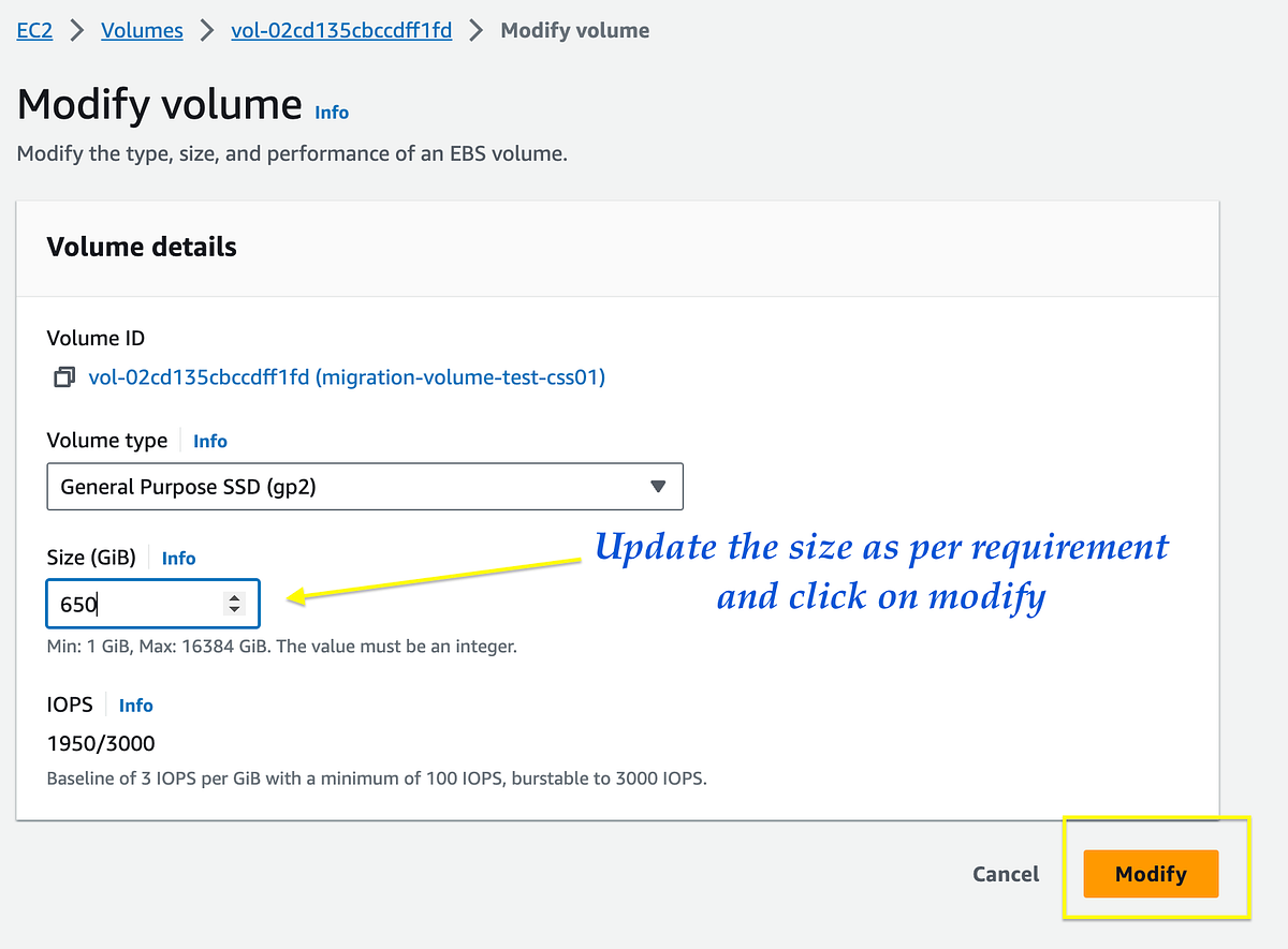 Expanding EBS Volumes on AWS: A Step-by-Step Guide for Linux Instances | by Prateek Malhotra ...