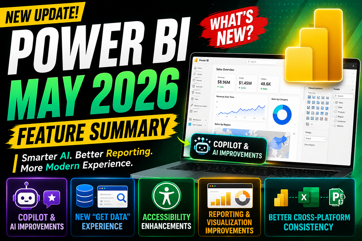Power BI May 2026 Update: Smarter AI, Better Reporting & a More Modern ...