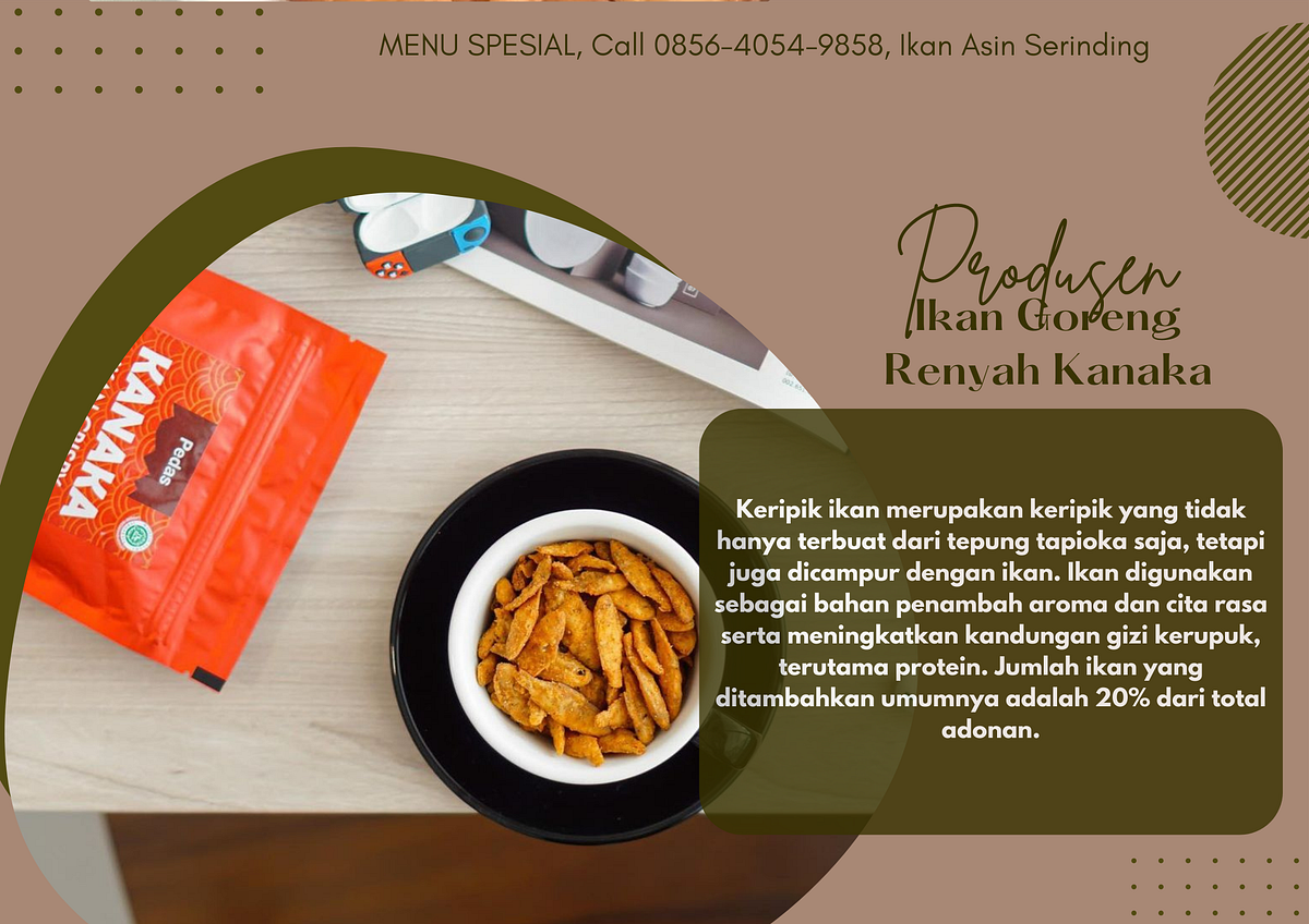 MENU SPESIAL, Call 0856–4054–9858, Ikan Asin Serinding - Jual Makanan ...