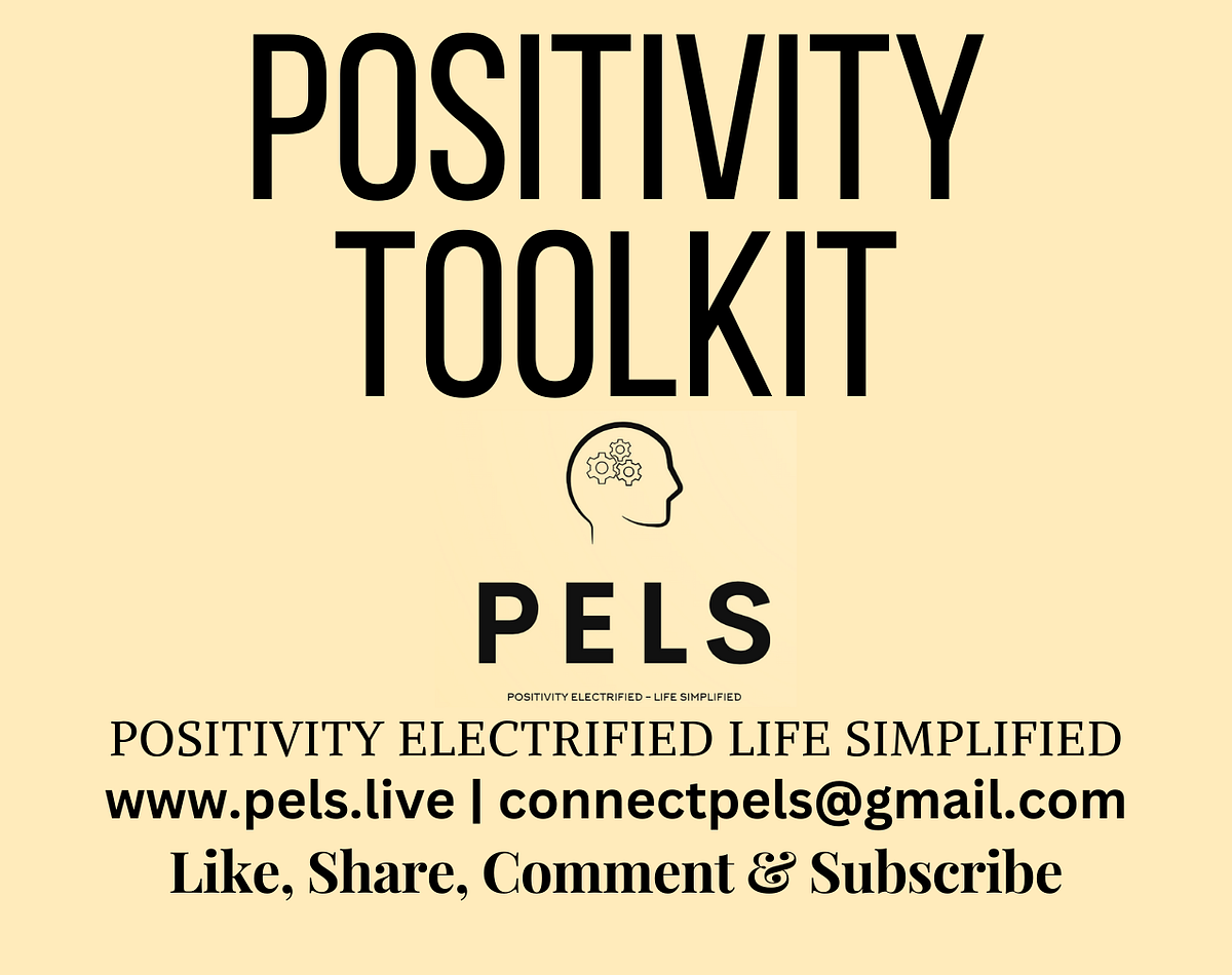 Today’s PELS Positivity Toolkit 281123 for a happy and successful day ...