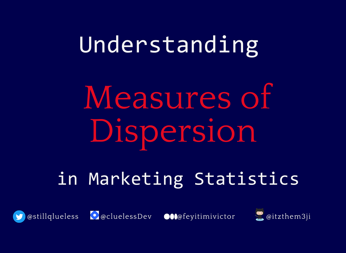 Understanding Measures of Dispersion in Marketing Statistics | by ...