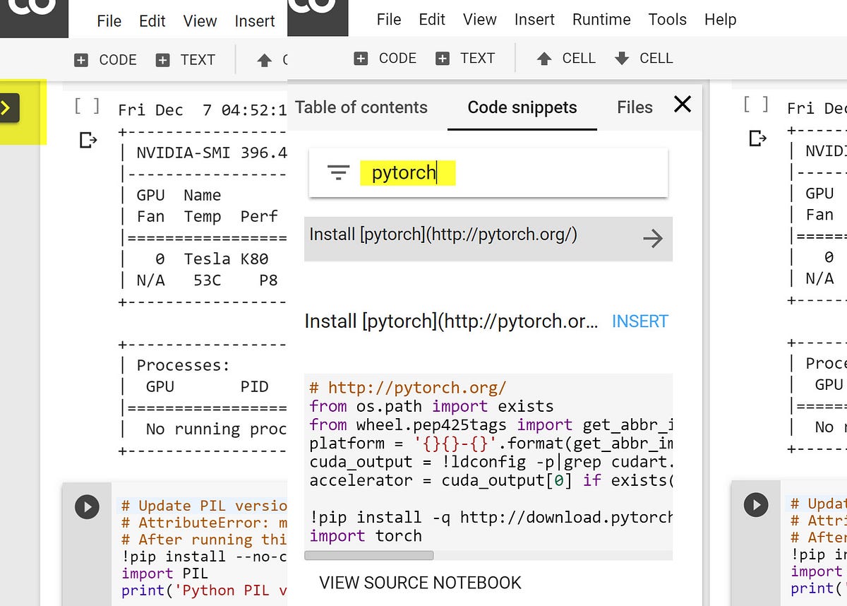 Set Up Colab For Pytorch Projects By Wenjing Liu Udacity Pytorch Challengers Medium