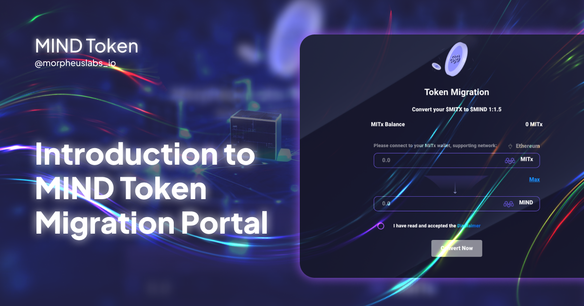 MIND Token with Migration Portal. Exciting news! The migration of MIND ...