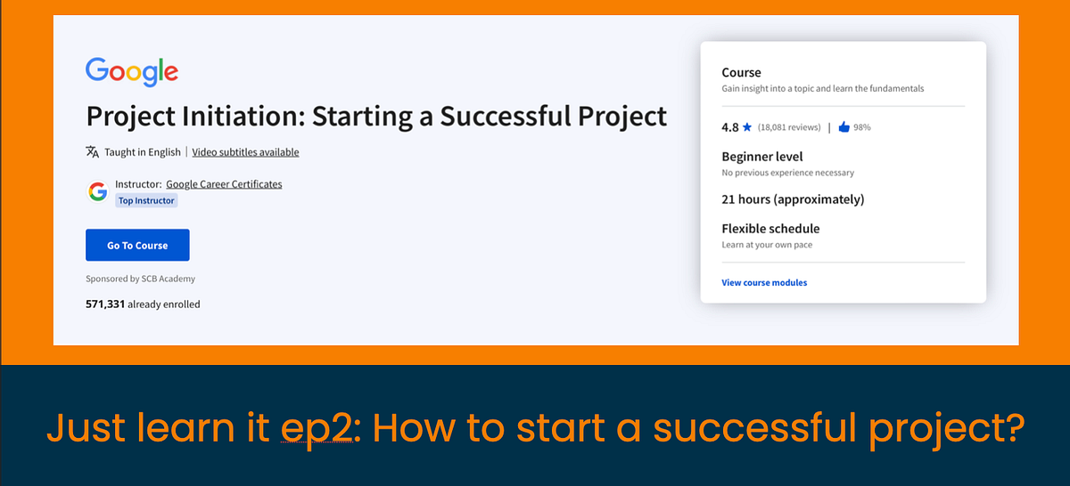 Just learn it ep2 | Project Initiation | by Pakhapoom Sarapat | Medium