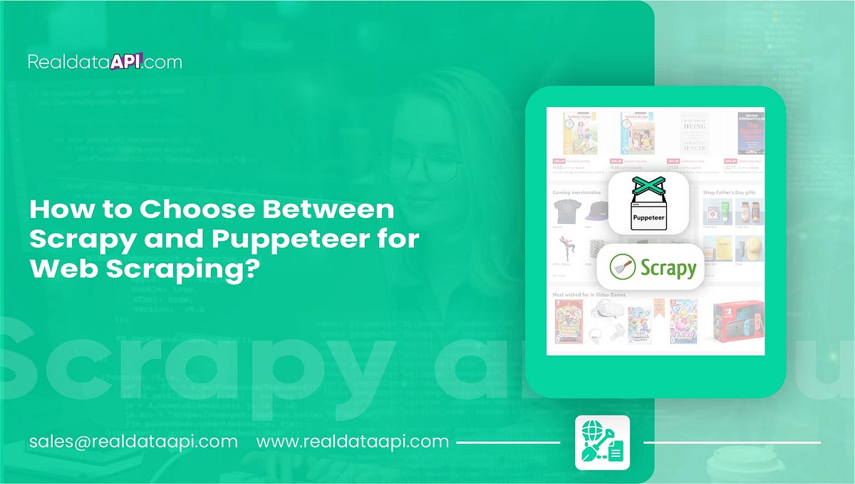 How to Choose Between Scrapy & Puppeteer for Web Scraping? | Medium
