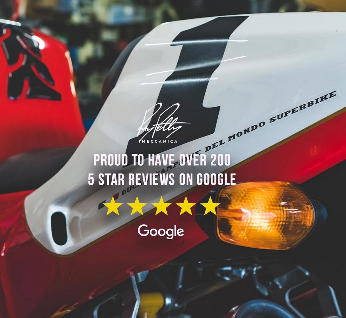 Ducati Motorcycle Expert - Ray Petty Meccanica - Medium