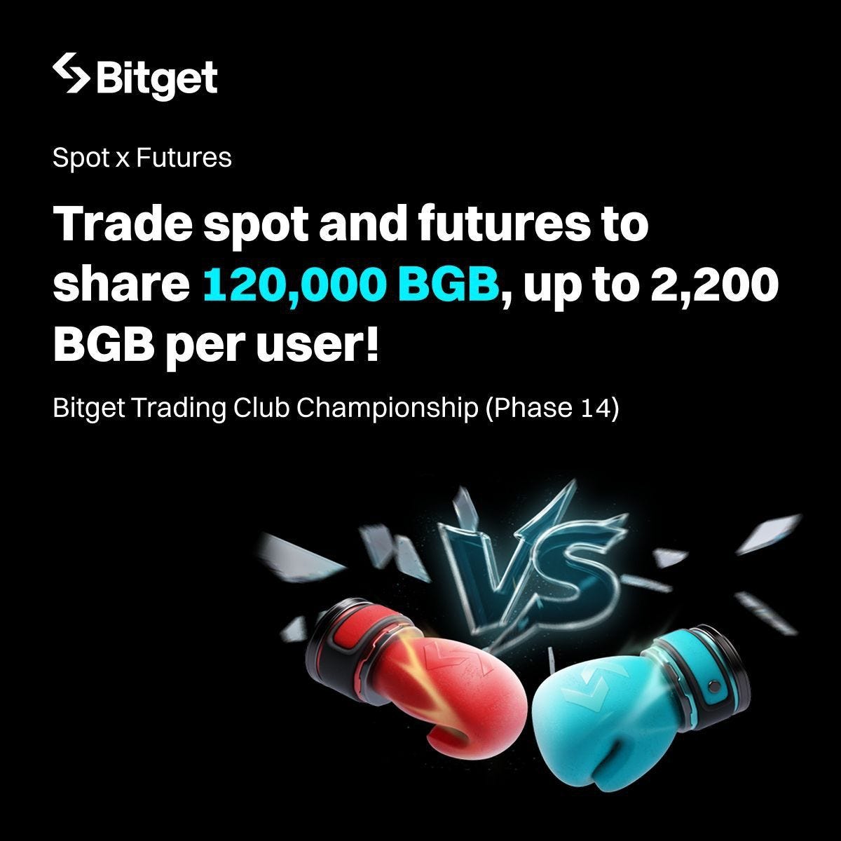 Bitget Trading Club Championship (Phase 14) – Handeln Sie Spot- und Futures-Kontrakte und teilen ...