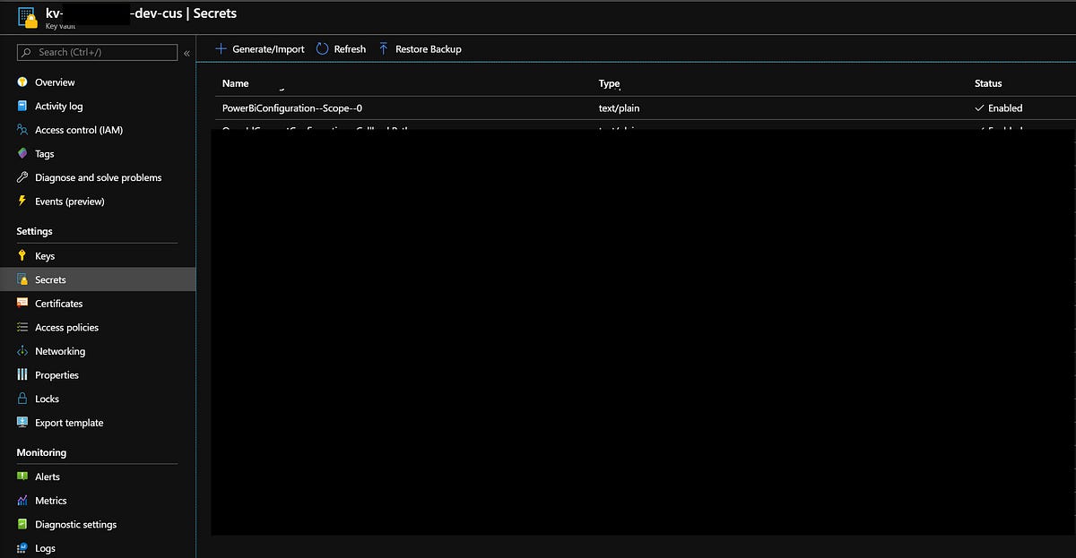 Store Arrays in Azure KeyVault using DevOps ARM Templates | by Chris ...