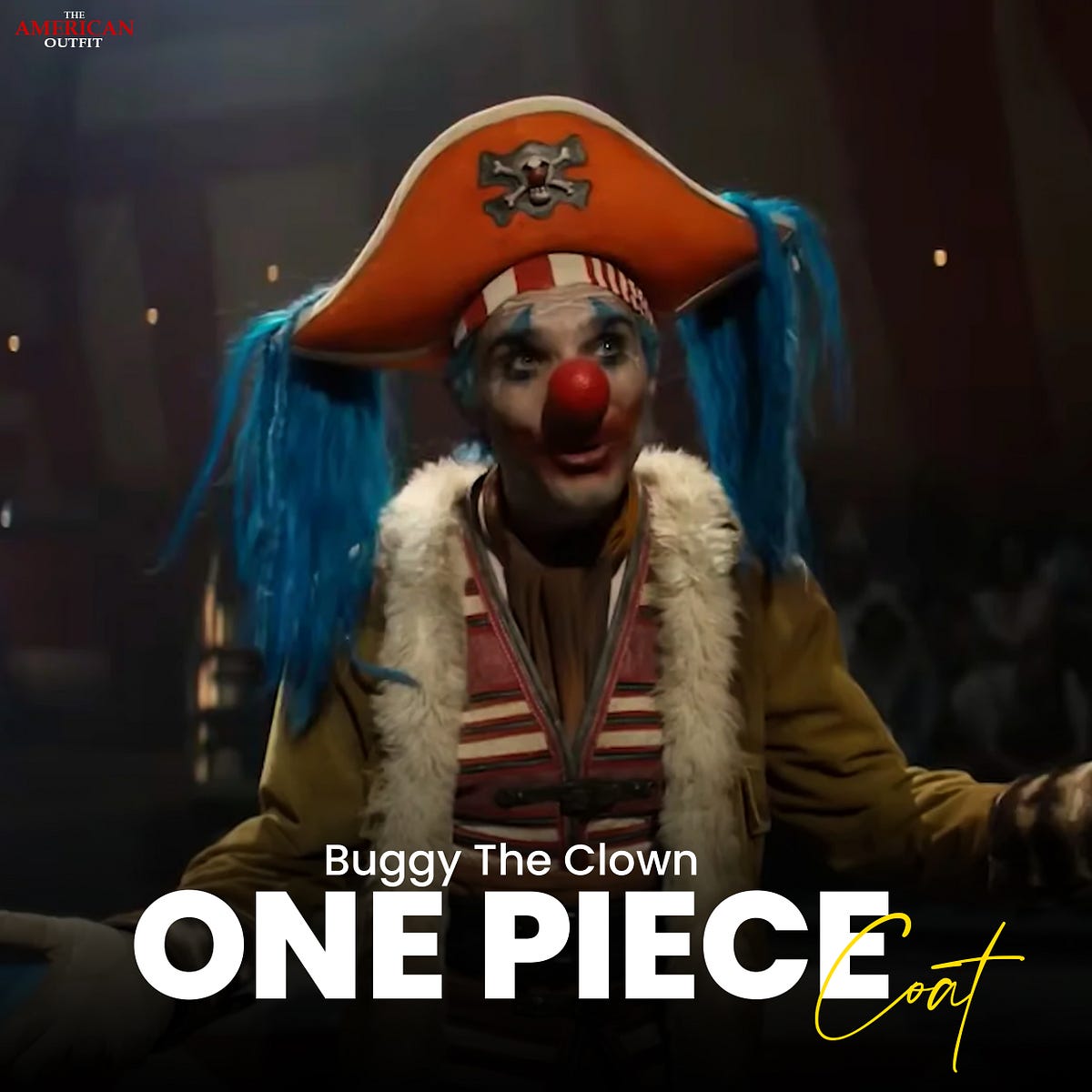 Buggy The Clown One Piece Coat - The American Outfit - Medium