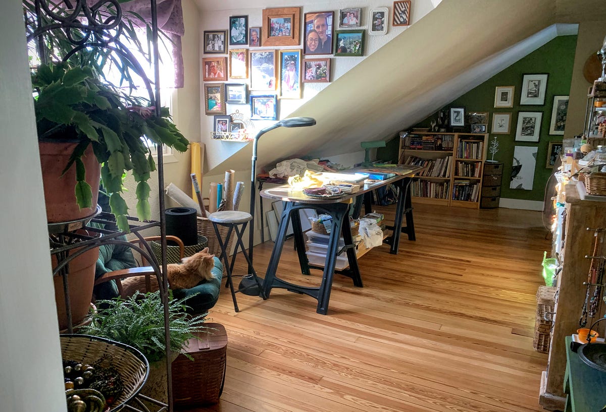 Setting Up an Art Studio to Create My Work | by Lynda Wallis | Words ...