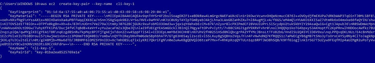 Creating And Configuring Aws Instance Using Aws Cli By Manan Bedi Medium