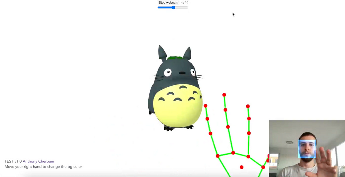 Interact With 3d Model On The Web Using Your Webcam — Vuejs By Anthony Medium