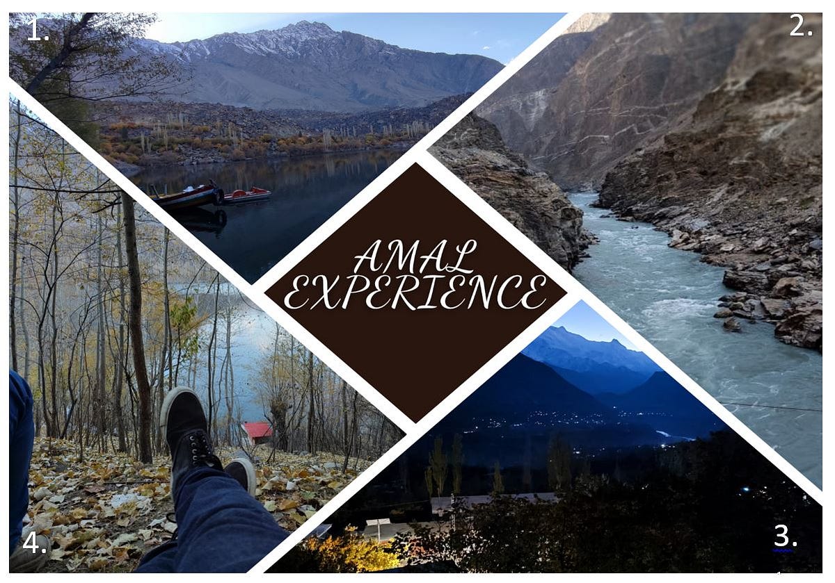 Visualizing Amal Experience. 1. When the journey was starting, I was ...