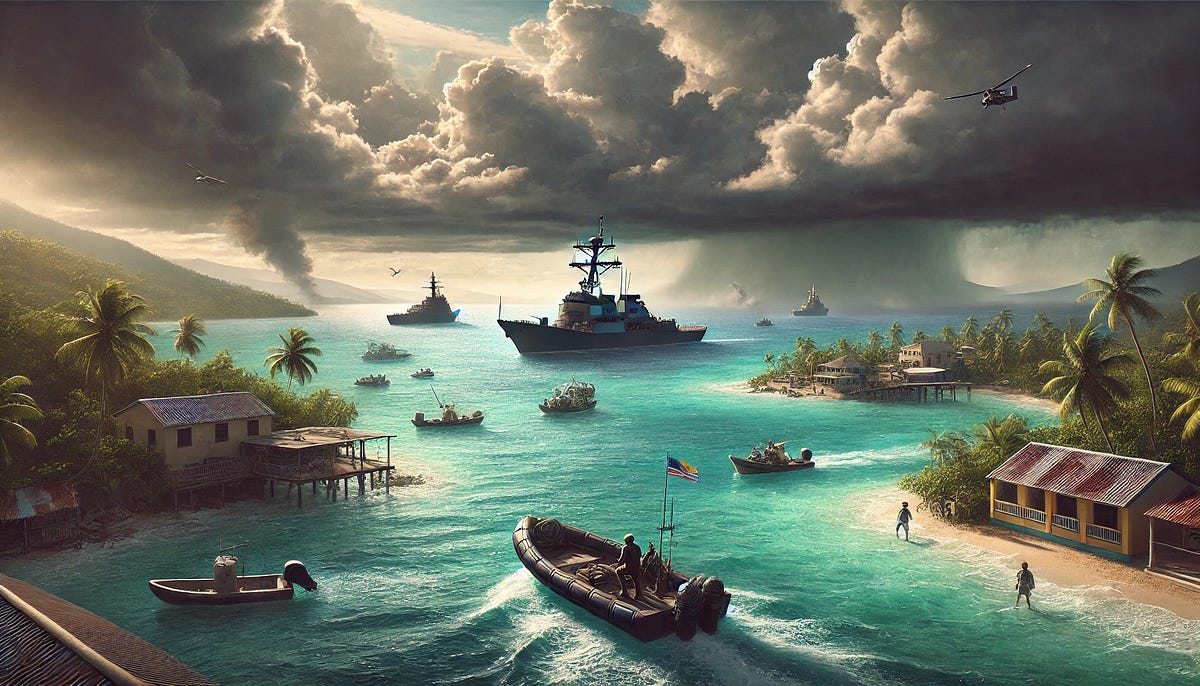 CARICOM Caught in The Middle. Caribbean skies rumble with warplanes ...