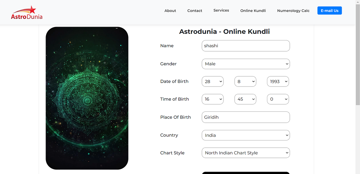 Astrodunia Launches Free Online Kundli Software: A New Era of Astrology ...