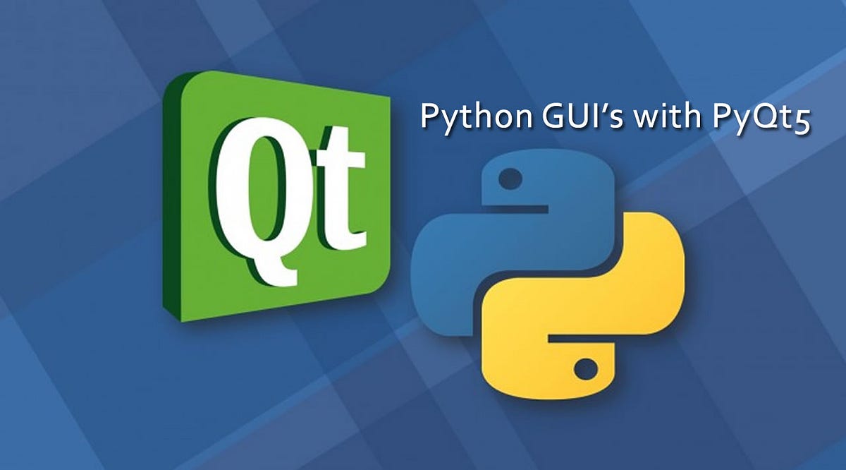 Basic GUI development- Qt and PyQt | by Victor Martin | Medium