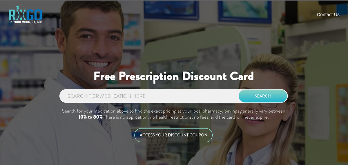 Get Free Prescription Discount Card - Asad Ali - Medium
