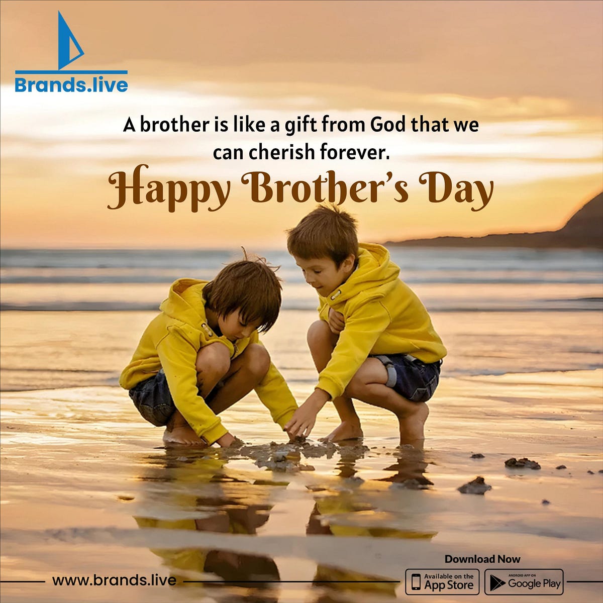 Craft Free Happy Brother’s Day posts and videos | Brands.live - Brands ...