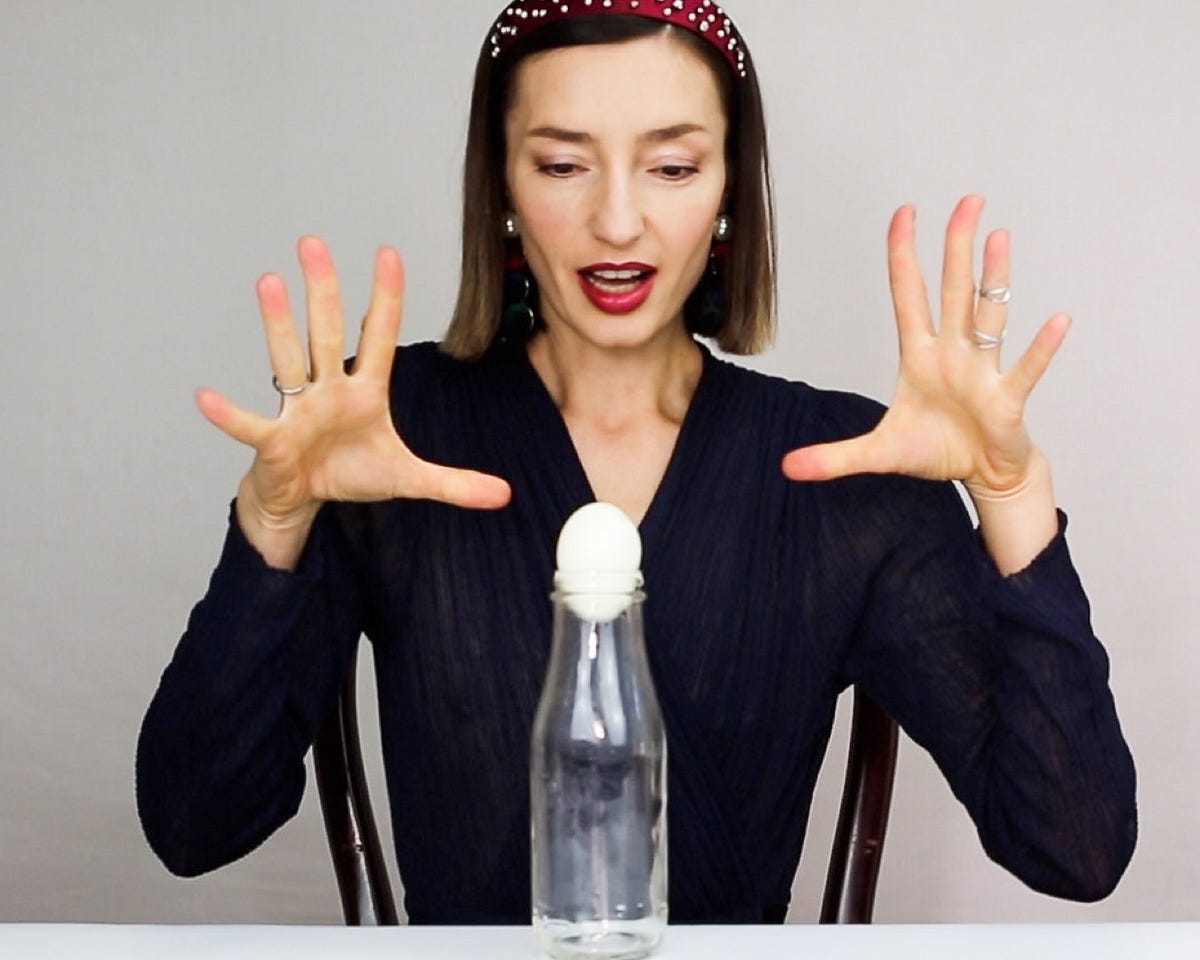 The Egg in the Bottle. #2 — A super easy kids’ experiment for… | by ...