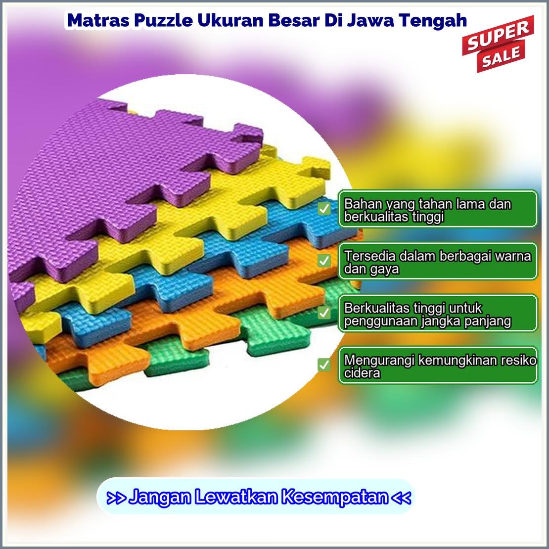 Matras Puzzle Ukuran Besar Di Jawa Tengah - Matras Pabrik - Medium
