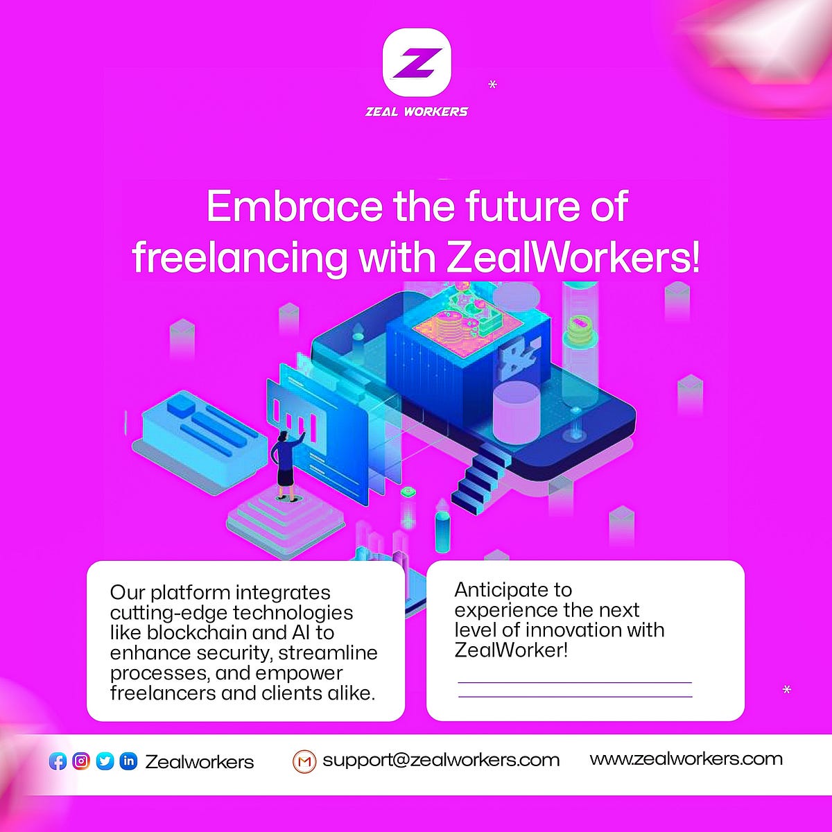 Embrace the future of freelancing with ZealWorkers! - Zealworkers - Medium