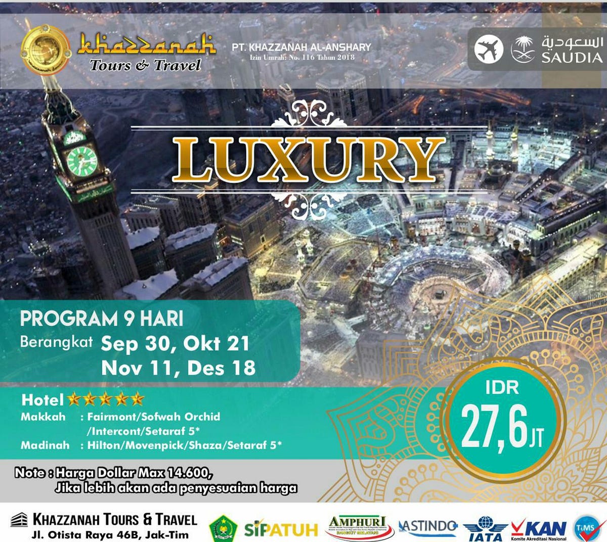 Biaya Umroh Murah. Cari dan dapatkan paket umroh dari… | by Paket Umroh ...