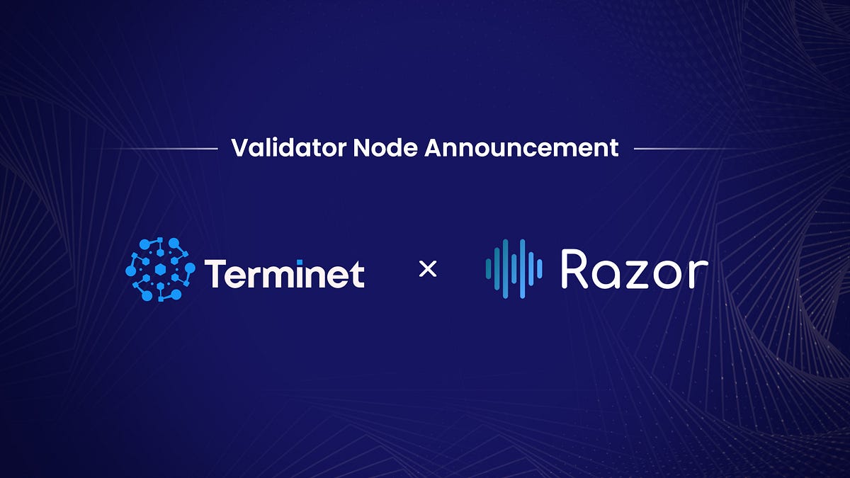 Terminet becomes the latest institutional validator to join Razor ...