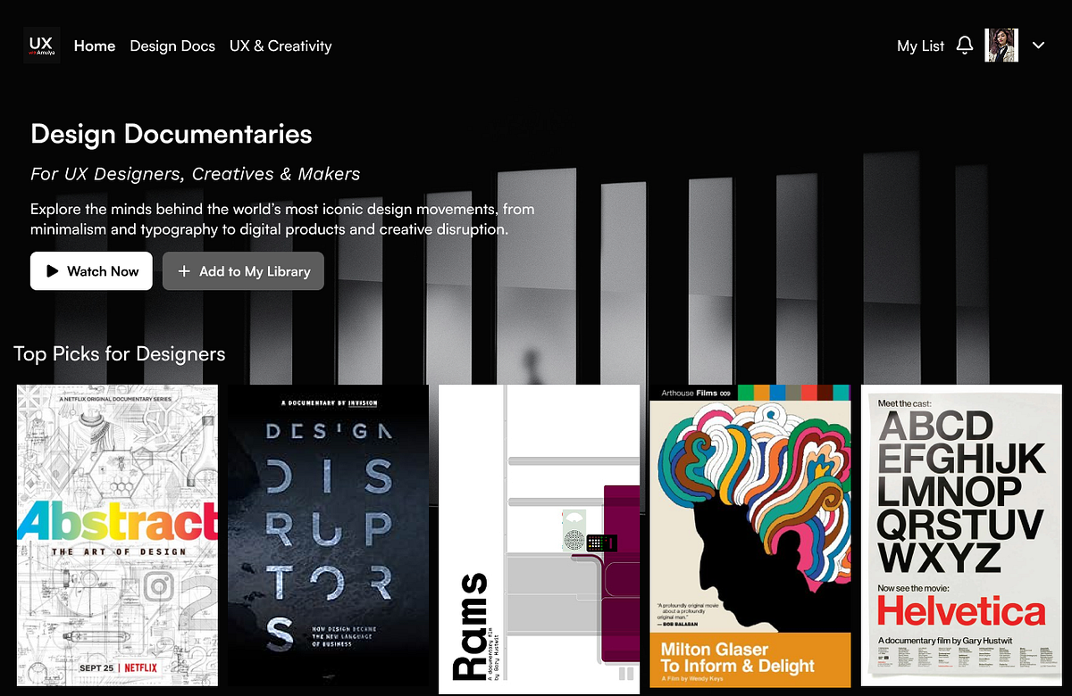 🎬 5 Documentaries Every Designer Should Watch | by Amulya Jonnala ...