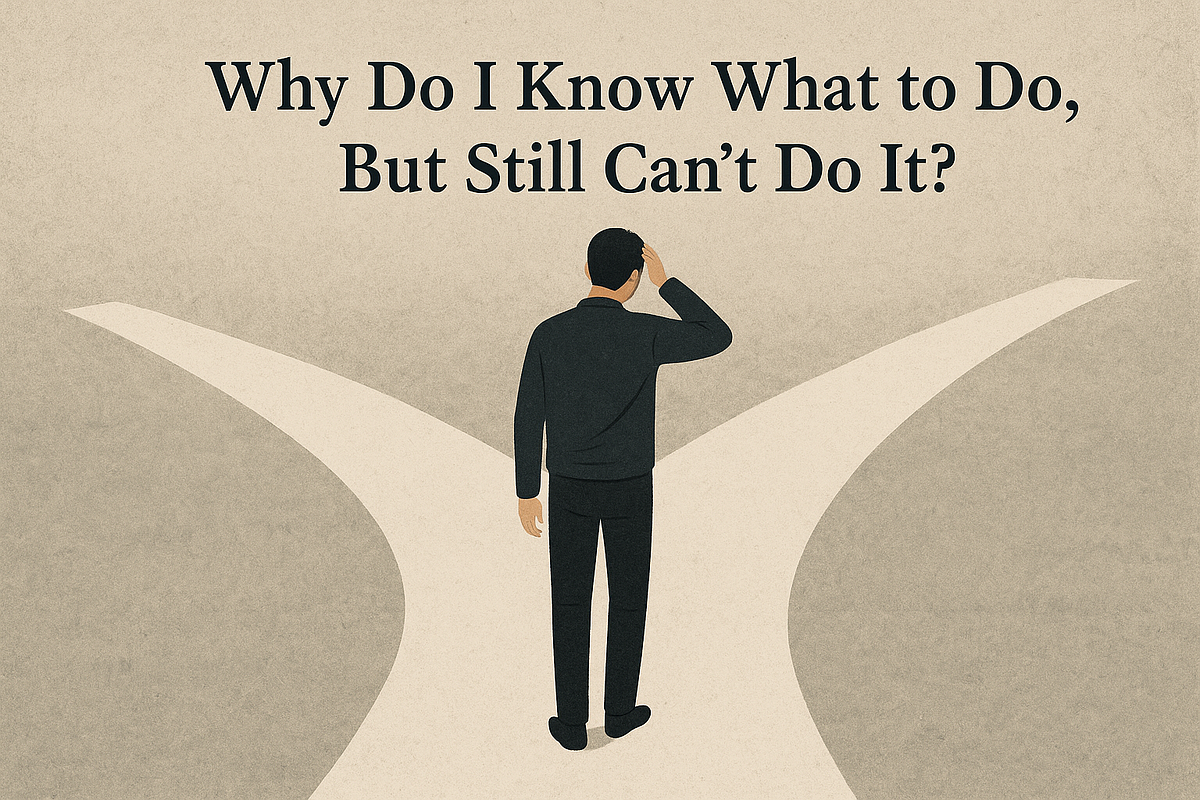“Why Do I Know What to Do, But Still Can’t Do It?” | by Abdulhameed Abdulkareem | Medium