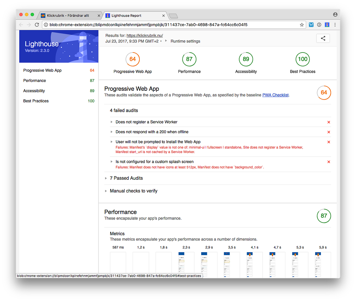 I’m trying to make a Progressive Web App! Part 2: manifest.json | by Stefan Ledin | Progressive ...
