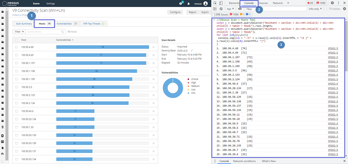 Nessus Authentication Scan Results Analysis using JavaScript | by Vinay ...
