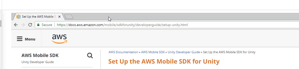 Getting Started with AWS for Unity | by Josh Watts | Medium