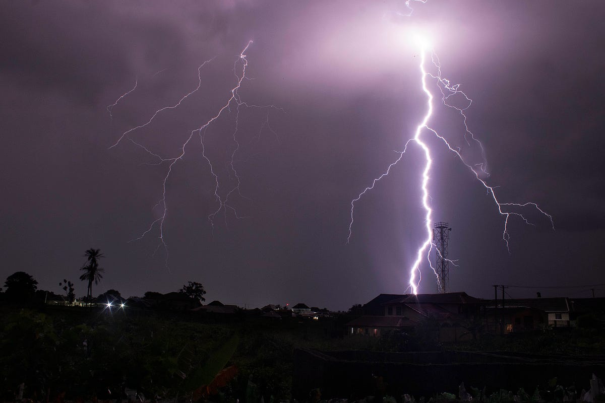 How to calculate the distance of a lightning strike | by Erick Ghuron ...