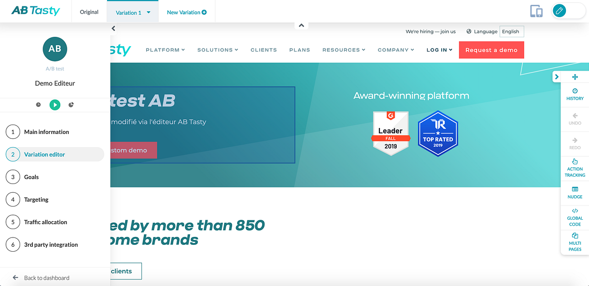 AB Tasty web page editor, the difficulty of creating a simple tool | by ...