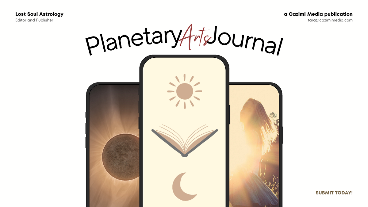 The Planetary Arts Journal. Welcome astrologers who also write… | by ...