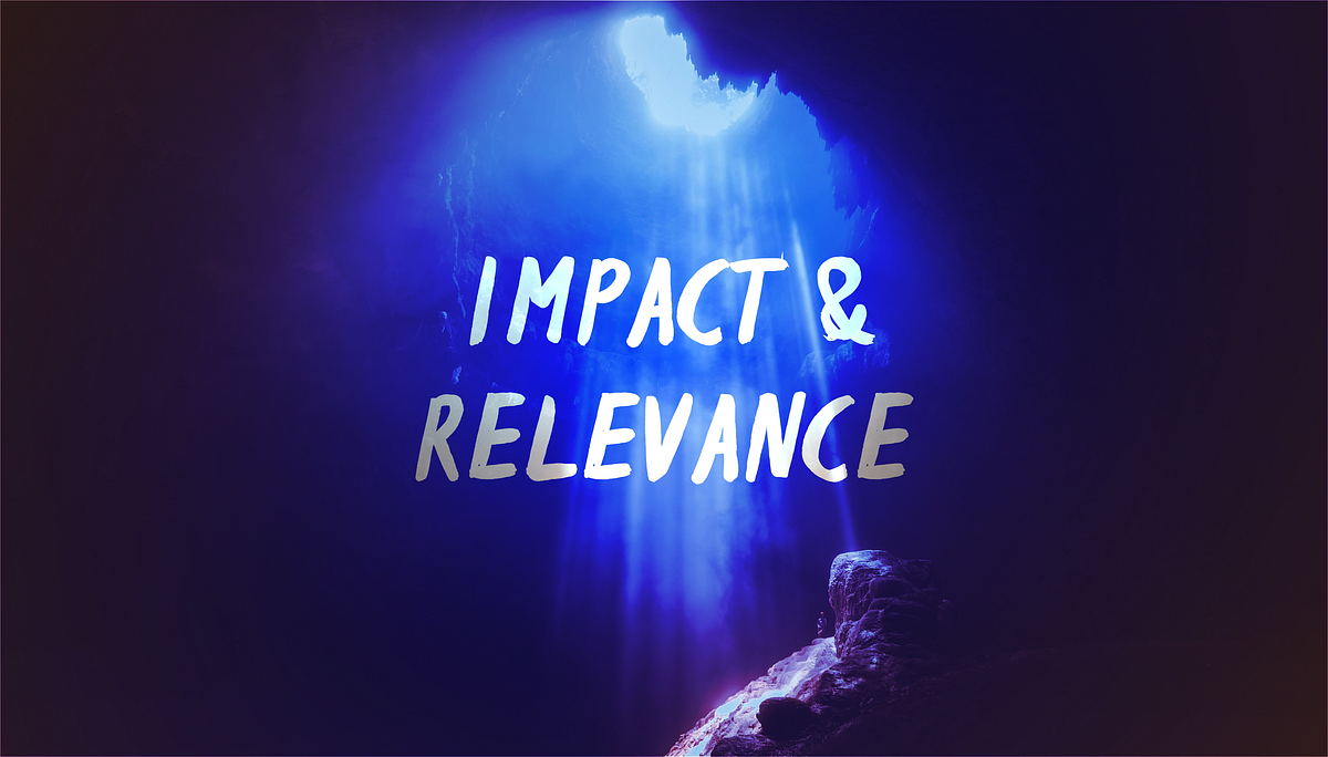 Craft is relevance, confidence is impact | by Craig Phillips | Medium