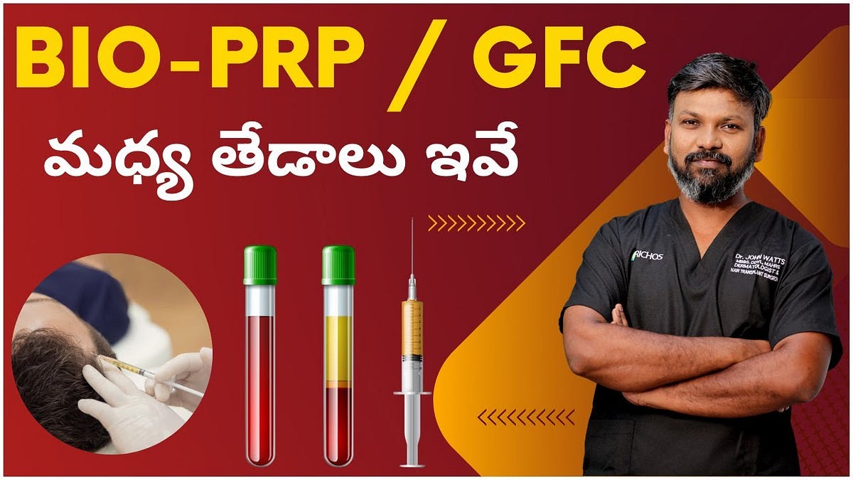 What’s the difference between Bio PRP and GFC? | by Dr.John Watts ...