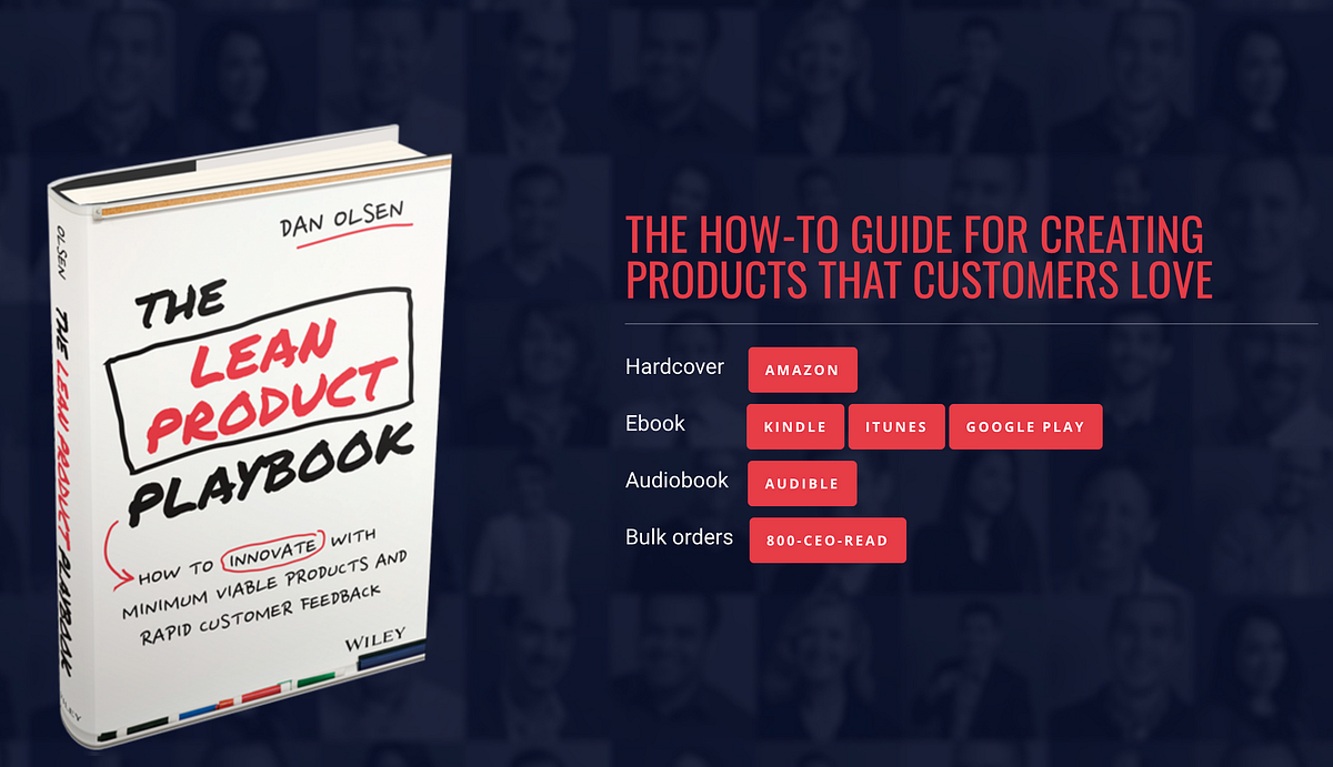Product Books: The Lean Product Playbook by Dan Olsen | by Abhishek Jha ...