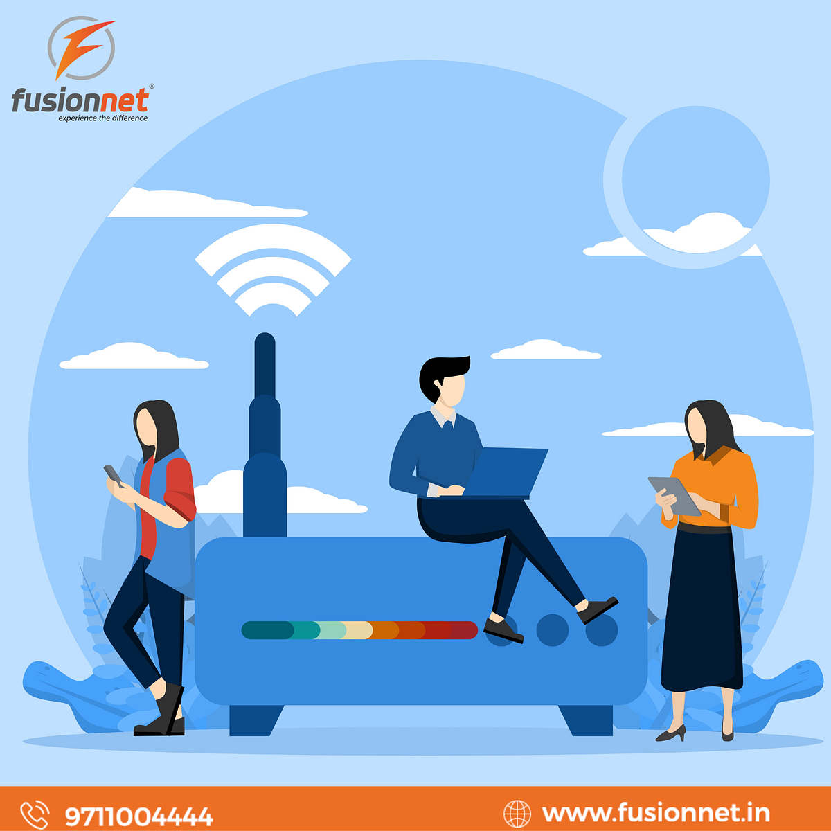 Unlocking Lightning-Speed Connectivity: The Best Broadband Connection in Noida | by Fusionnet ...