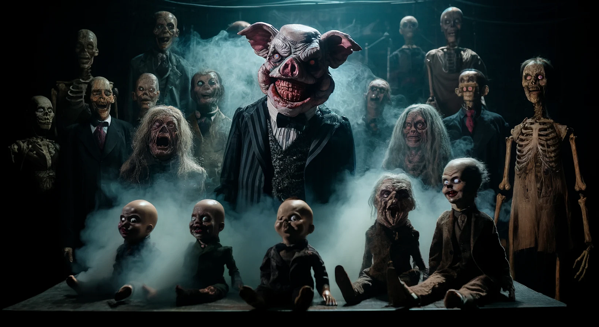 THE GHOULISH DEMON PIG VENTRILOQUIST | by Peter W. Collier | Oct, 2024 ...