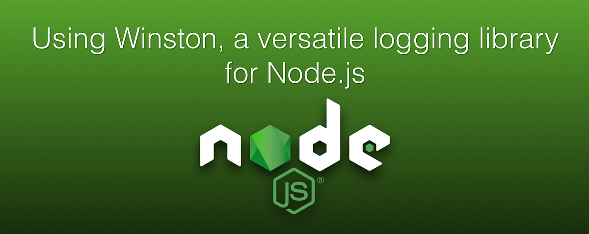 สร้าง Logging เทพๆ ด้วย Winston ใน Node.js | by NottDev | Medium