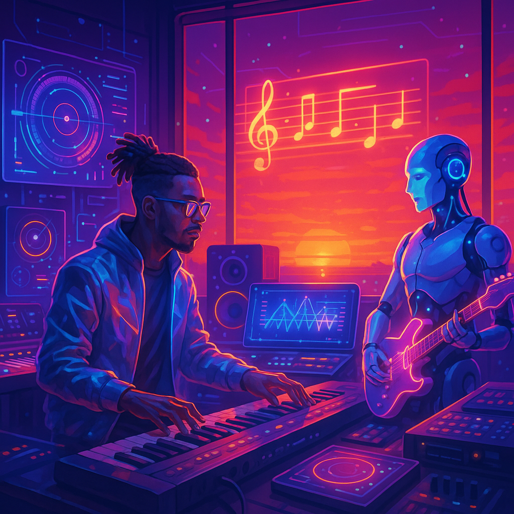 How Generative AI Is Revolutionizing Music Creation and Entertainment ...