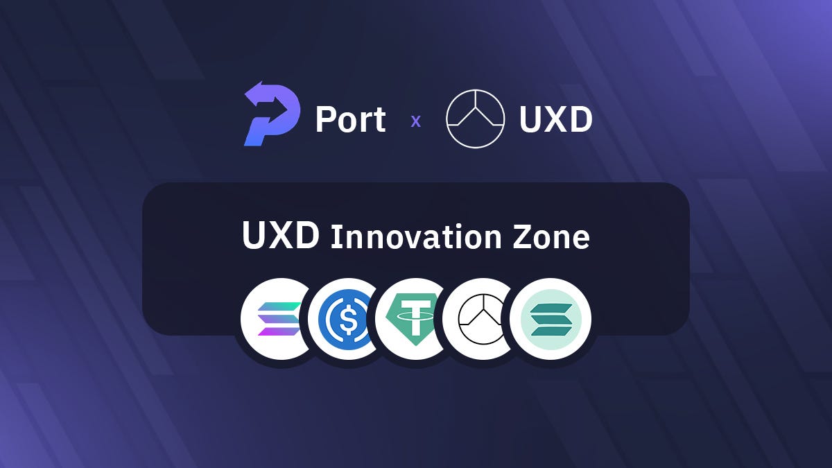 Port Finance launches UXD Protocol Innovation Hub! | by Port Finance | Medium